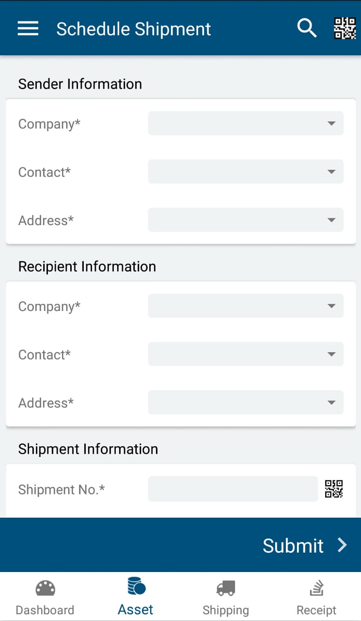 How to schedule a shipment – Tracmor