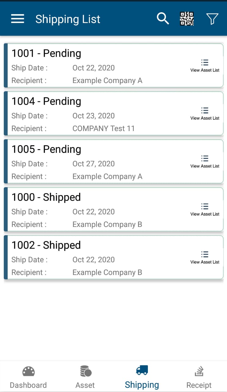 How to schedule a shipment – Tracmor